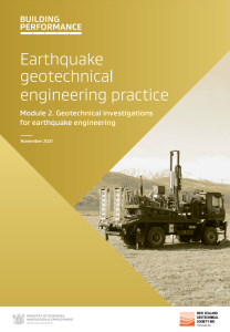 Earthquake Geotechnical Engineering Module 2 - Geotechnical ...