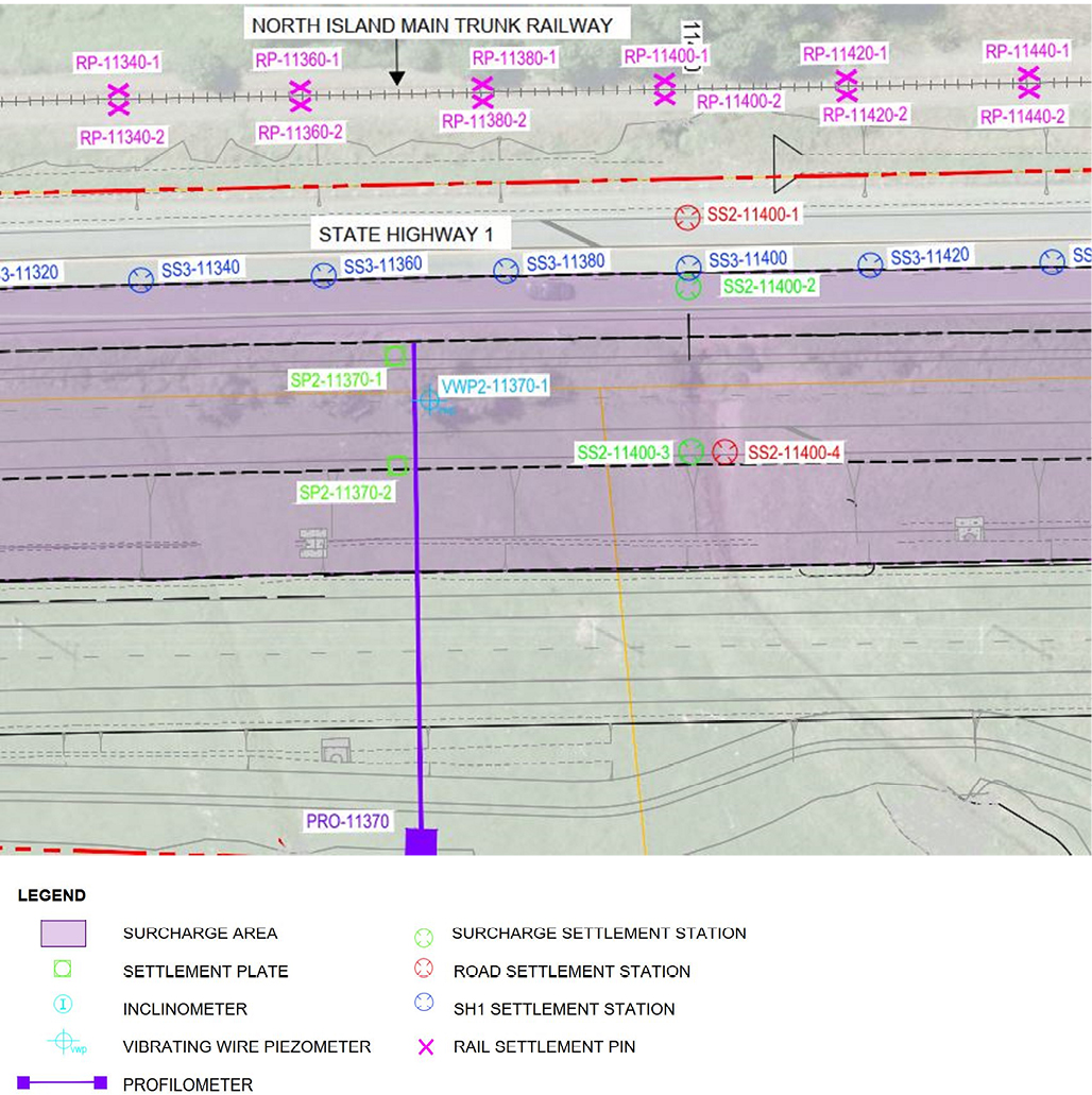 Ground improvement techniques undertaken for the road embankments on ...